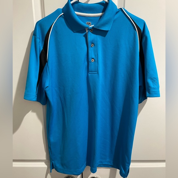 PGA Tour | Shirts | Mens Blue Pga Tour Golf Polo Shirt | Poshmark